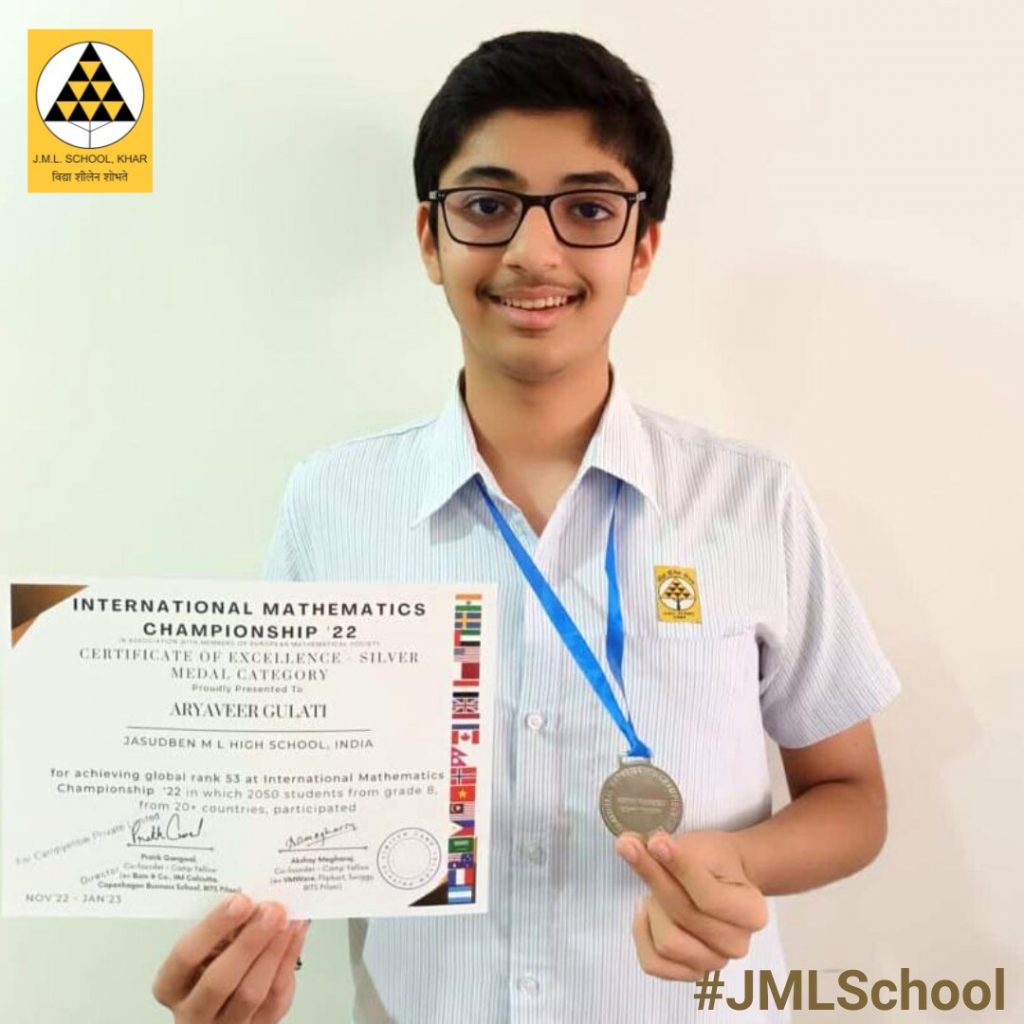 Aryaveer Gulati: Shining Silver Medalist at International Mathematics ...